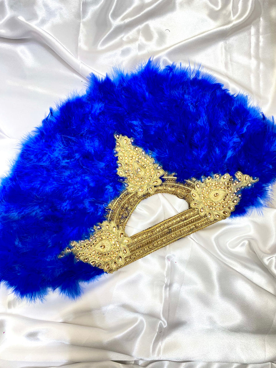 Royal Blue Fan No. 2 – Dubai Bridal