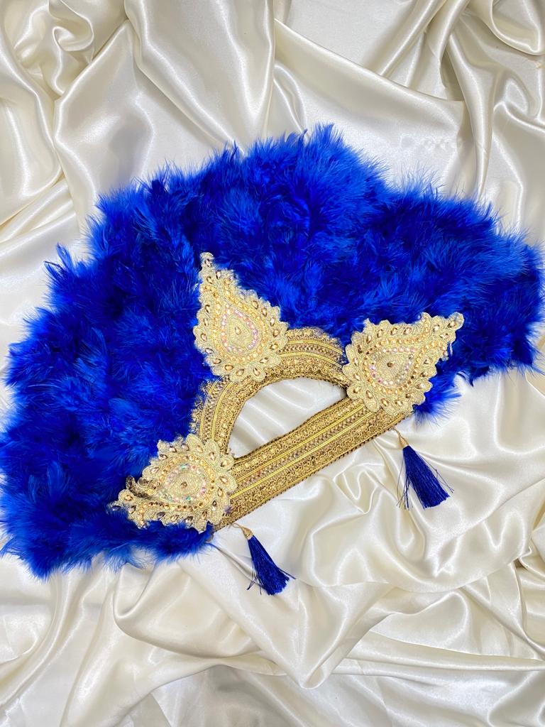 Royal Blue Fan No. 1 – Dubai Bridal