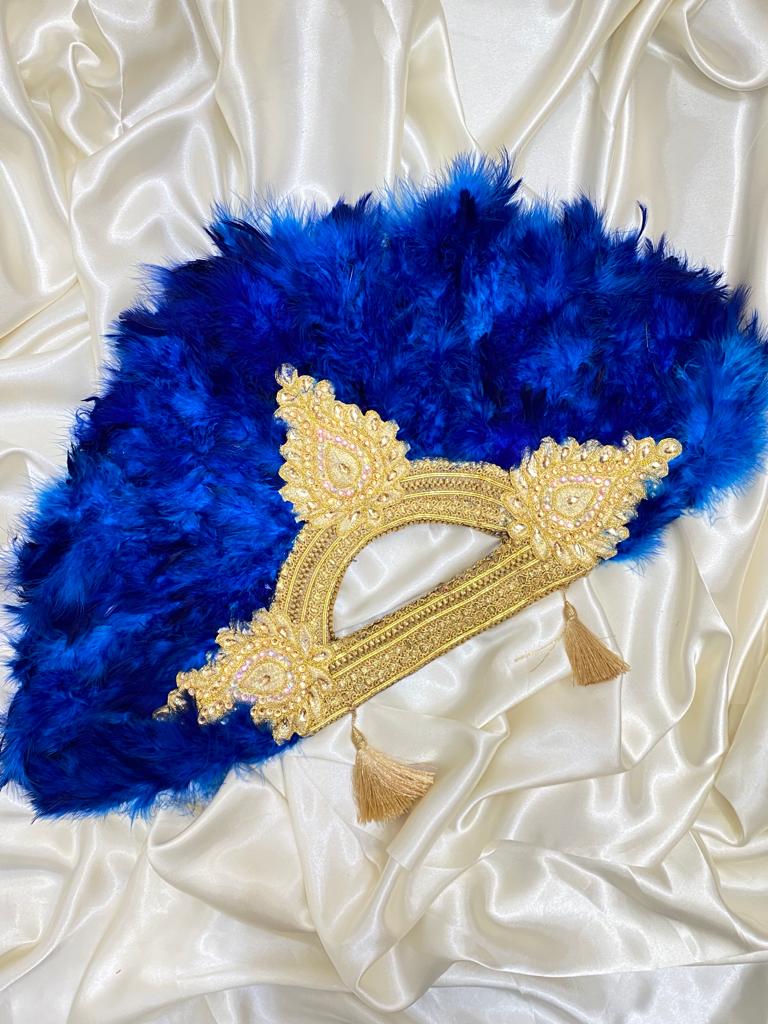 Royal Blue Fan No. 3 – Dubai Bridal