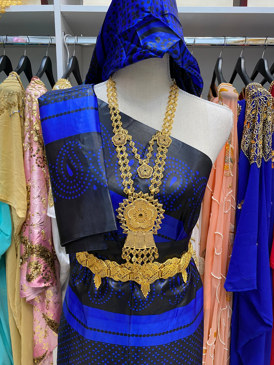 Blue Circle Shaash Set – Dubai Bridal